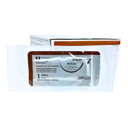 HILO SUTURA DEXON POLYCRYL CON AGUJA «1» – UNIDAD – Walmur Uruguay